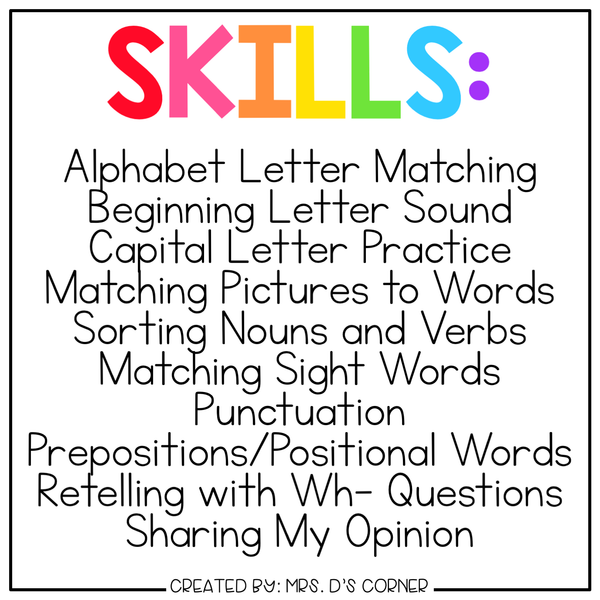 ELA Digital Basics for Special Ed | Distance Learning – mrsdsshop