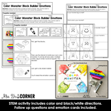 Color Monster Book Companion, Visual Craft and Recipe, and STEM Activi ...