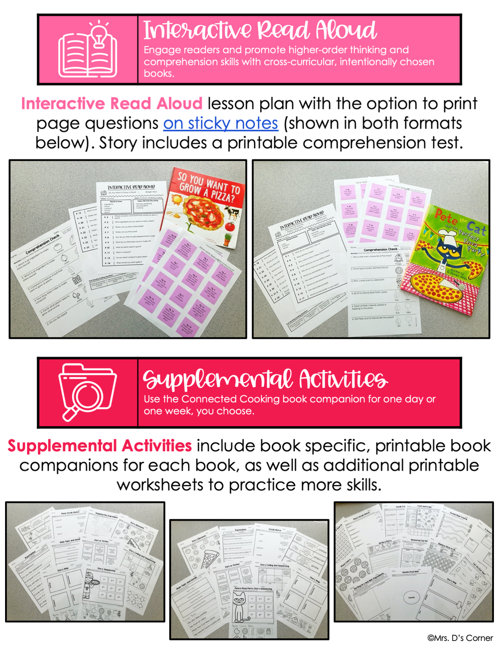 Connected Cooking Salad Unit | Interactive Read Aloud, Visual Recipe ...