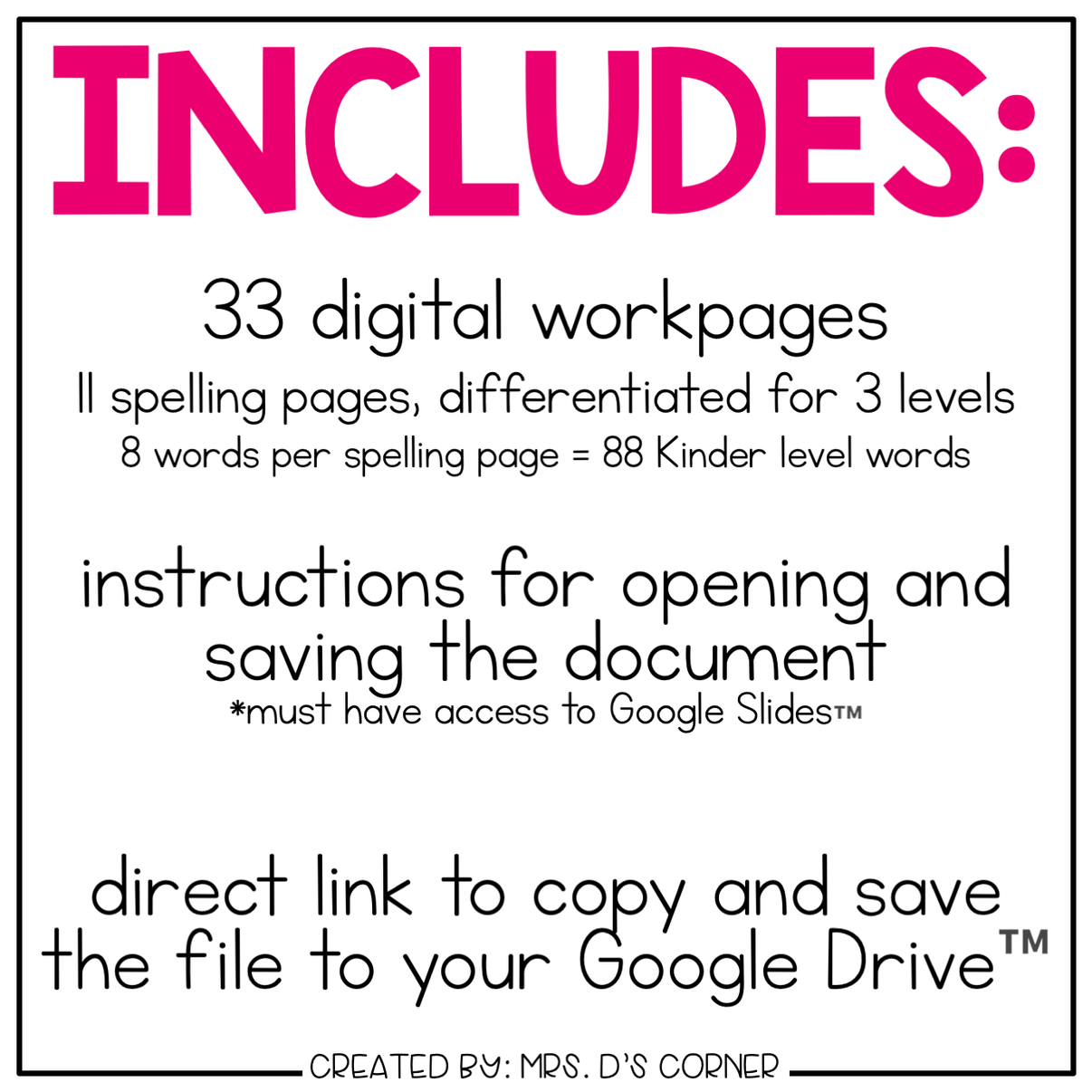 DIGITAL Adapted Work Binder ( Kinder Sight Words - 88 words! ) – mrsdsshop