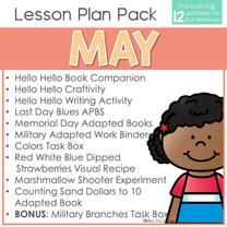 May Lesson Plan Pack | 12 Activities for Math, ELA, + Science – mrsdsshop