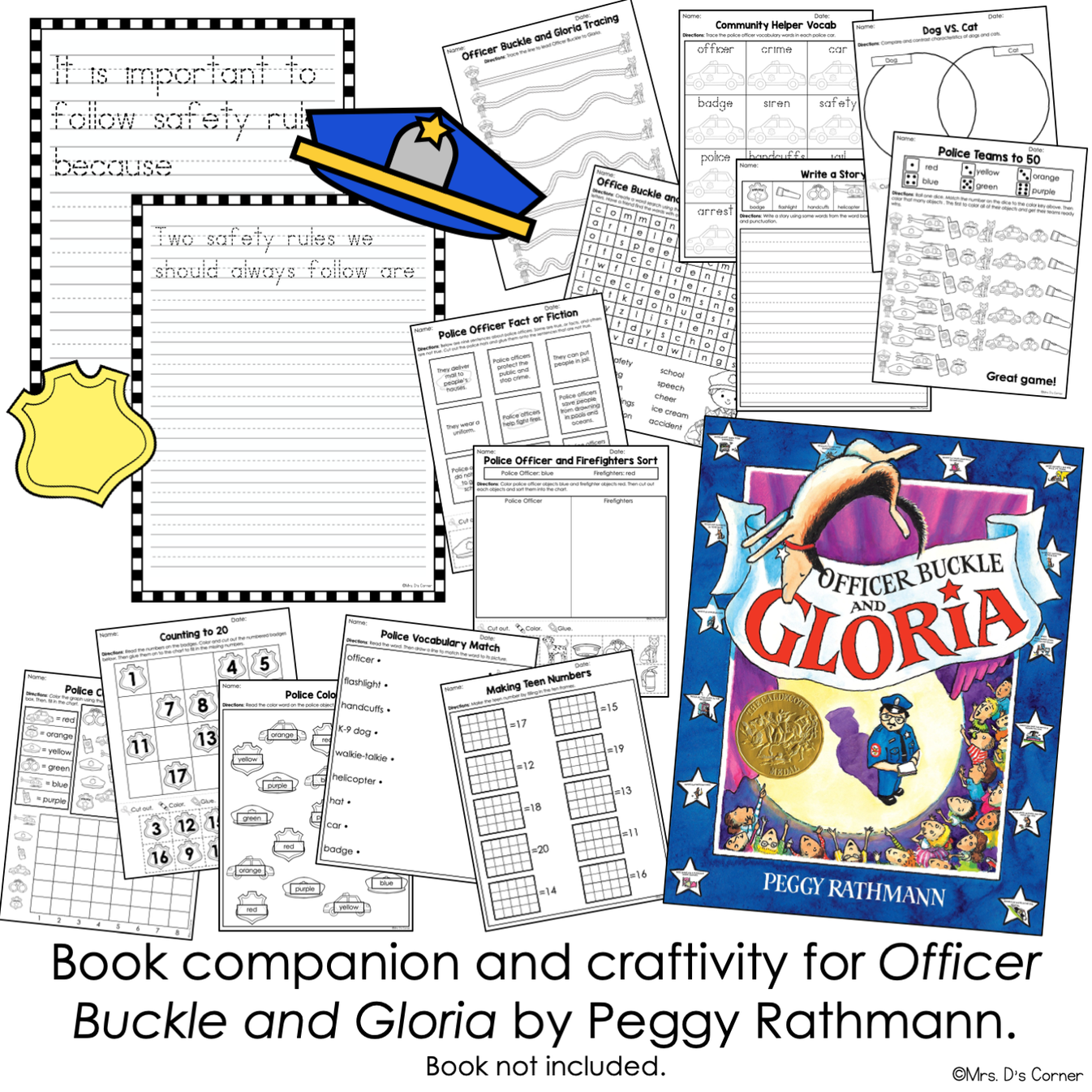Officer Buckle and Gloria Book Companion [ Craft, Writing, and APBS ...