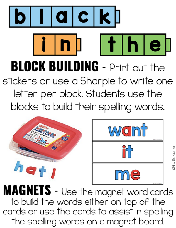 Kindergarten Spelling Curriculum [3 Levels - for Students with Special ...