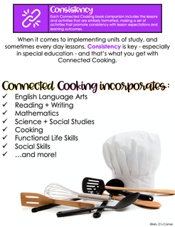 Connected Cooking Cupcakes Unit | Interactive Read Aloud, Visual Recip ...