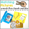 Matching Pictures Work Bin Task Cards | Centers for Special Ed – mrsdsshop