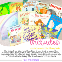 April Adapted Piece Book Set [14 book sets included!] – mrsdsshop