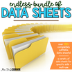 Endless Bundle of Data Sheets for Special Ed | Editable Data Sheets ...