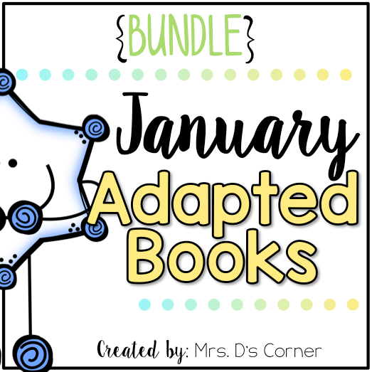 January Adapted Books [Level 1 and Level 2] | Digital + Printable Adap ...