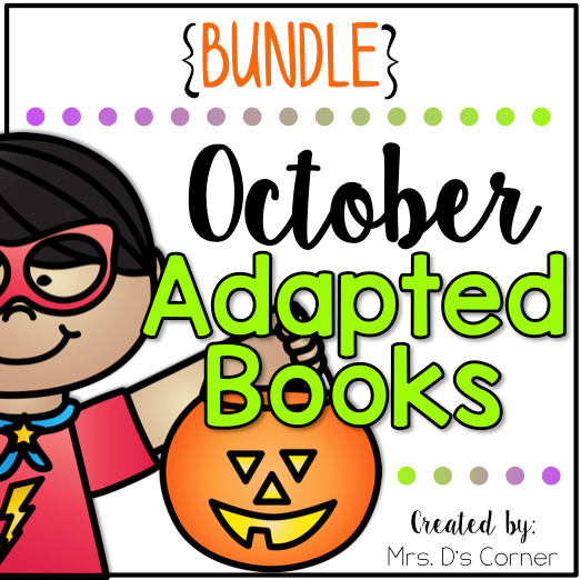 October Adapted Books [Level 1 and Level 2] | Digital + Printable Adap ...