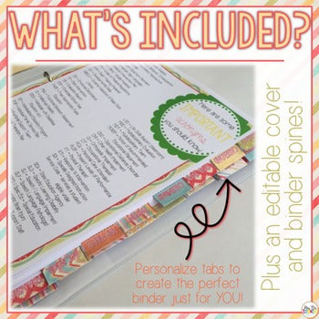 IEP Caseload Binder for Special Ed - Bundle of 18 Themes – mrsdsshop