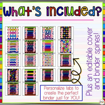 The Ultimate Special Education Binder | Rainbow [editable] IEP Binder ...