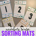 Number Sense (0-20) Sorting Mats | Counting to 20 Reader and Sorting A ...