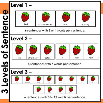 Sentence Builder Bundle | Special Education Writing Bundle – mrsdsshop