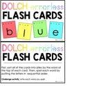 Dolch Errorless Flash Cards | Spelling Task Box for Dolch Words – mrsdsshop